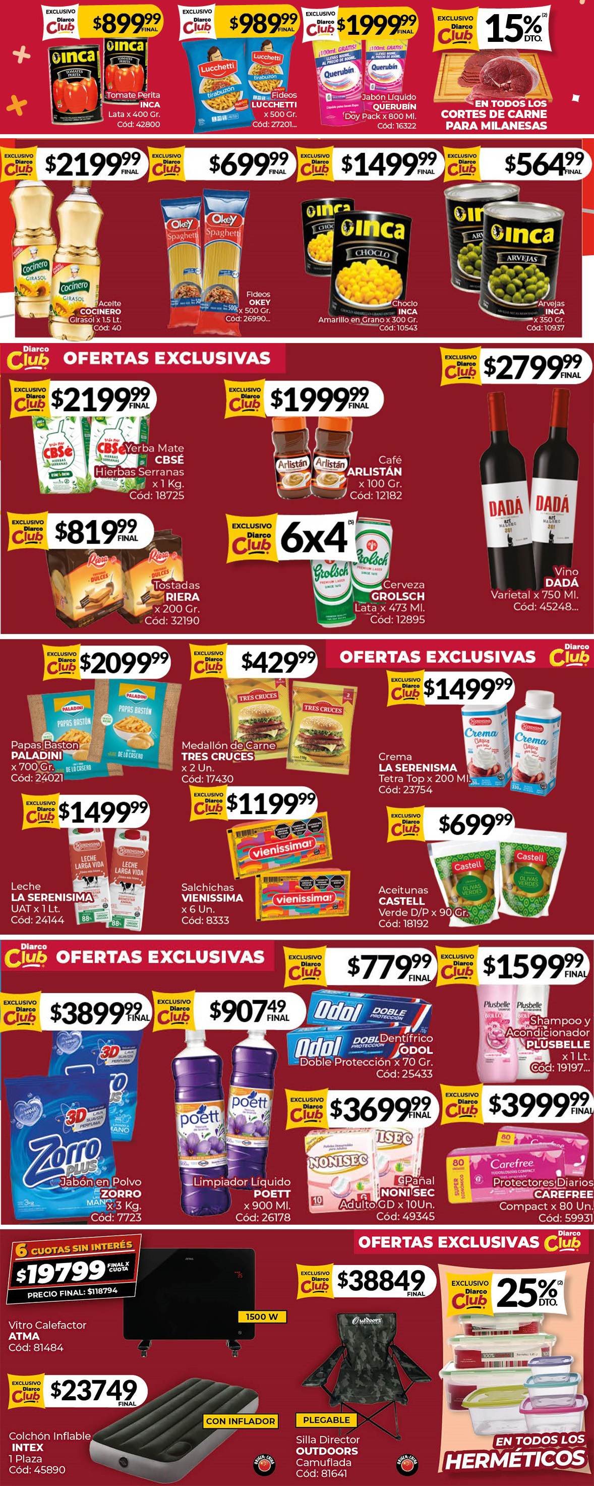 Promociones - Diarco