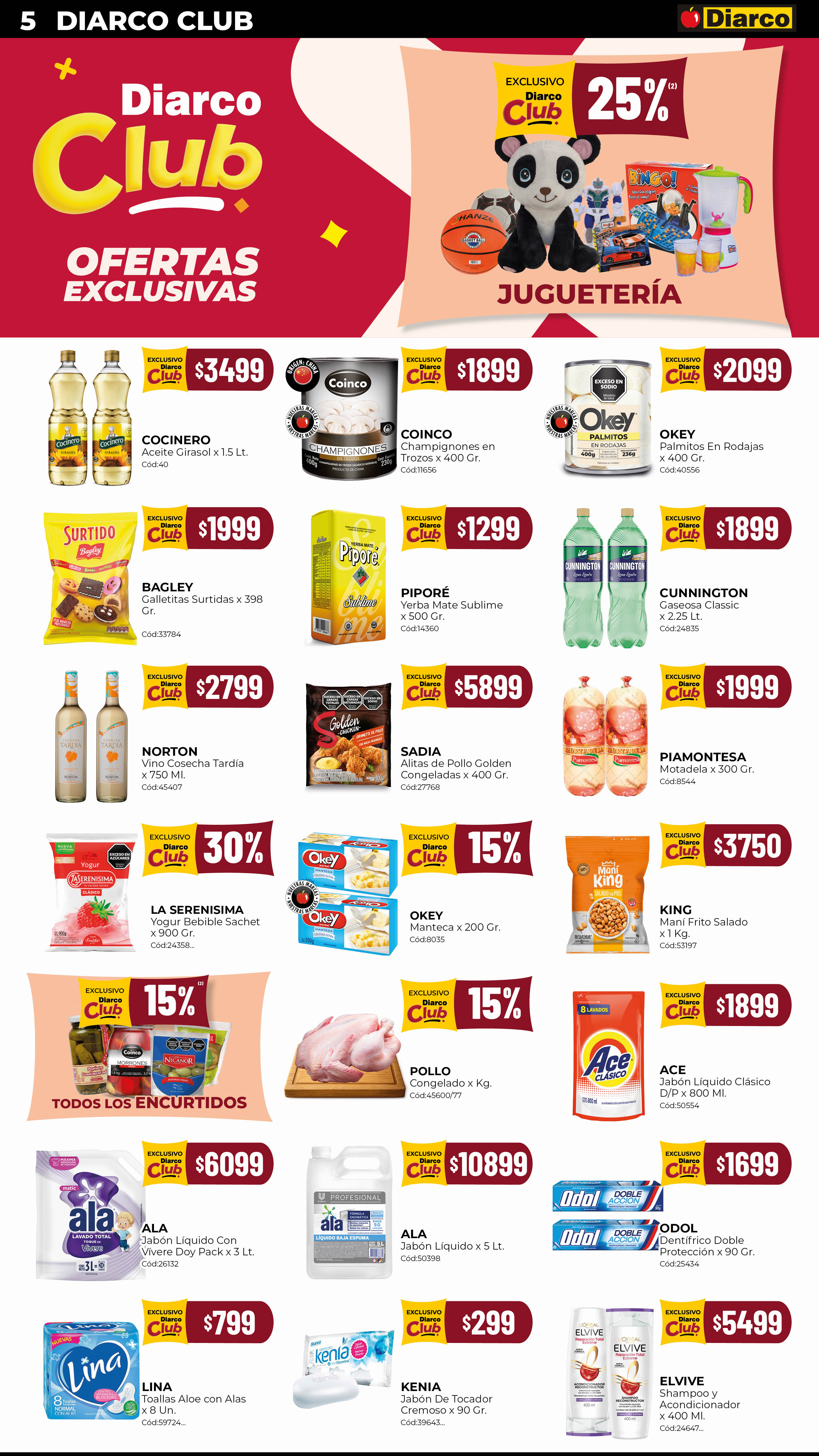 Promociones - Diarco